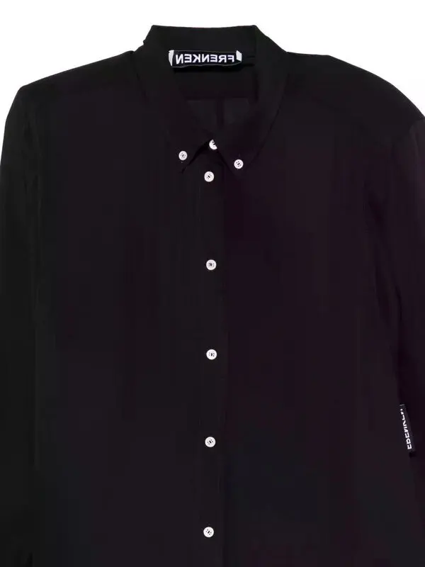 FRENKEN Button-down Shirt - Black