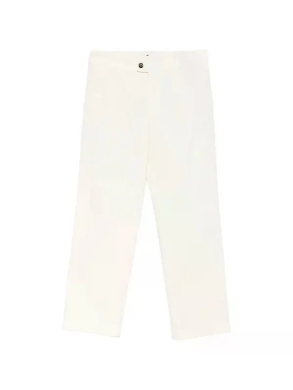 BERWICH Alice Cropped Trousers - Neutrals