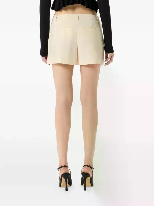 Blumarine Shorts With Butterfly Applique