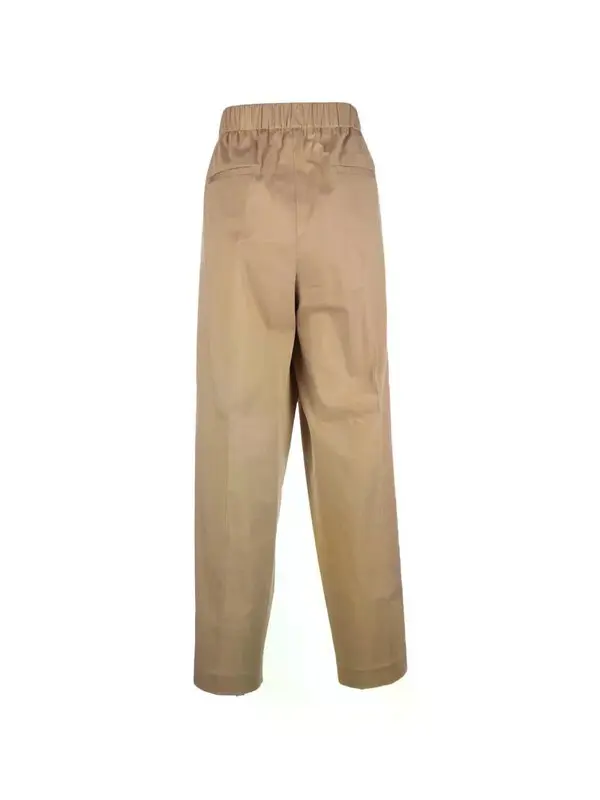 Peserico Bead-embellished Elasticated Trousers