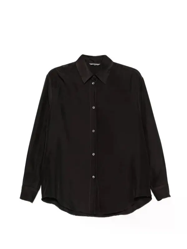 Barena Venezia Satin-finish Shirt - Black