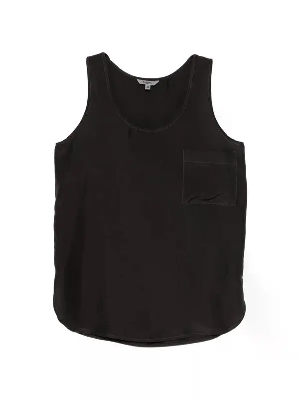 Barena Venezia Patch-pocket Sleeveless Blouse - Black