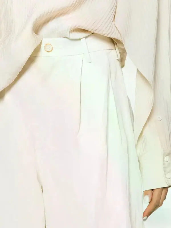 UMA WANG Paella Palazzo Pants - Neutrals