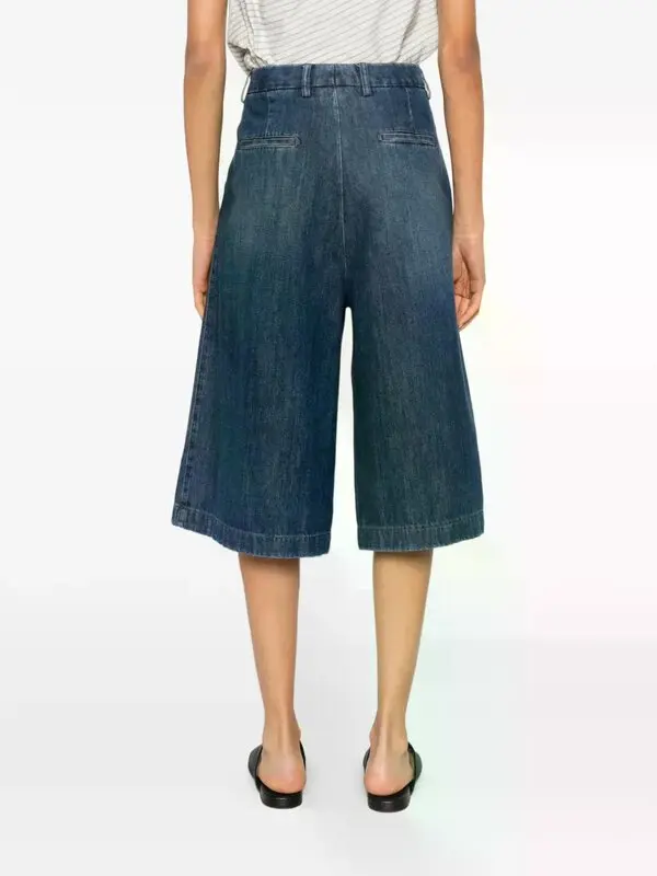 BERWICH Linda Denim Shorts - Blue