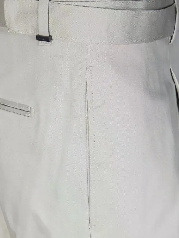 BE ABLE Belted Pleated Trousers