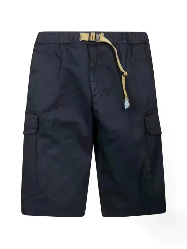 WHITE SAND Belted Cargo Shorts