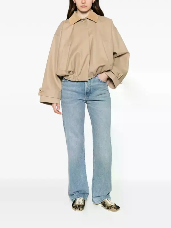 FRAME Vertical Straight Leg Jeans - Blue