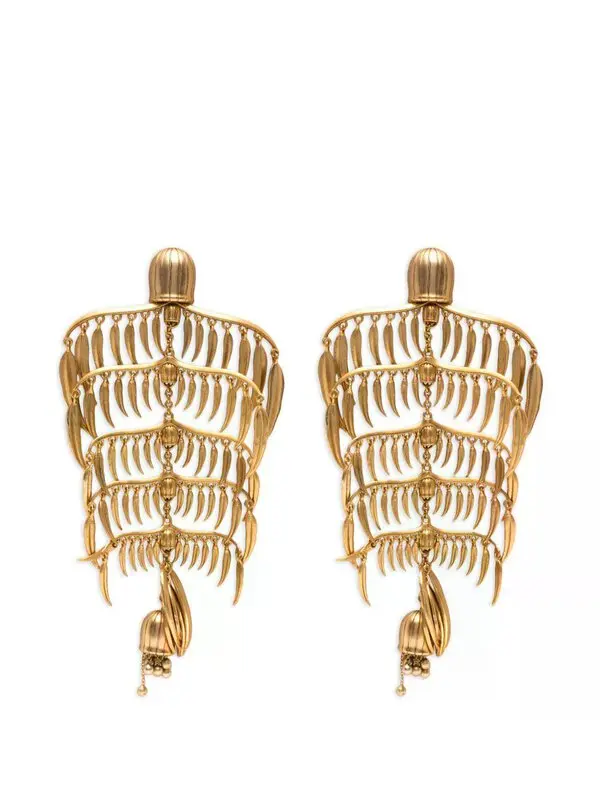 Zimmermann Mira Chandelier Earrings - Gold