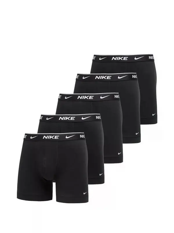 Nike Logo-waistband Boxer Briefs - Black