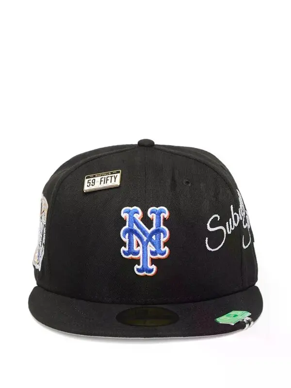 New Era New York Mets Mlb Subway Series 59fifty Cap - Black