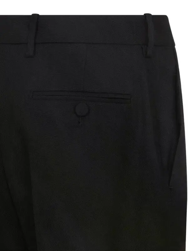 TOM FORD Pressed-crease Wool Trousers