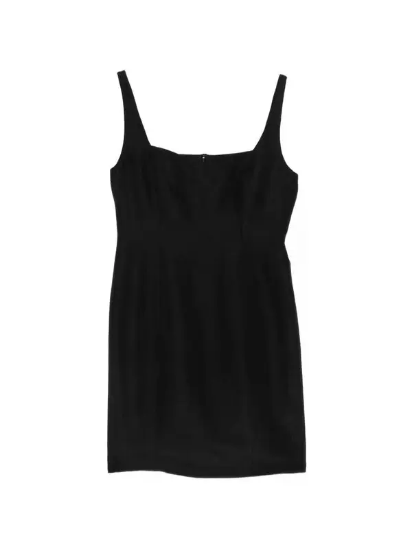 JIL SANDER 2000s Square-neck Mini Dress