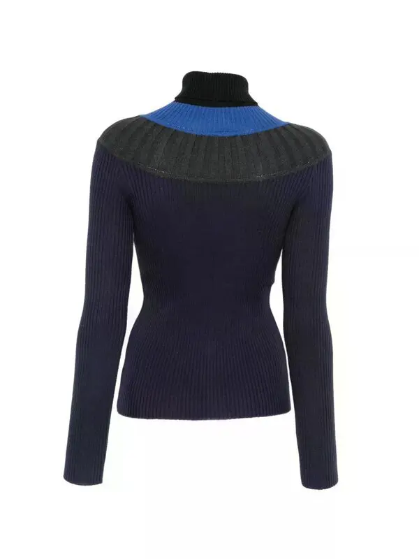 Giorgio Armani 2000s Ribbed Roll-neck Sweater