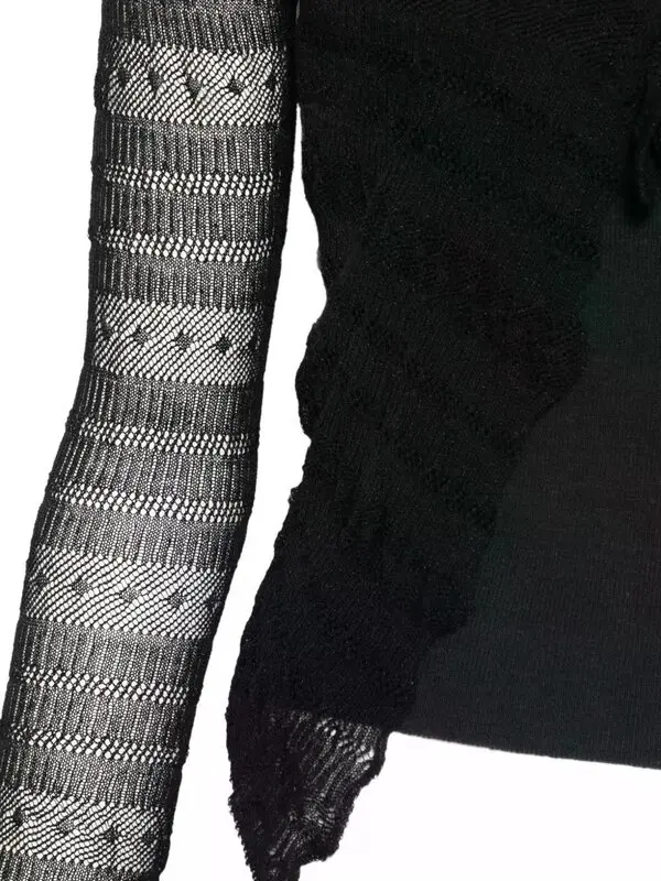 Giorgio Armani 2000s Open-knit Top