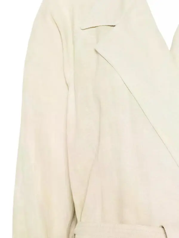 Versace 1980s Belted Double-breasted Coat