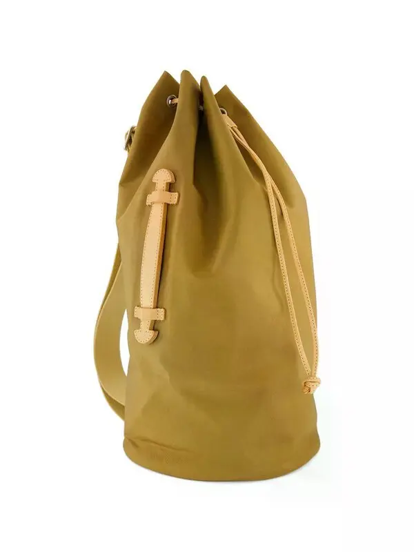 Auralee Aeta Drawstring Backpack - Green