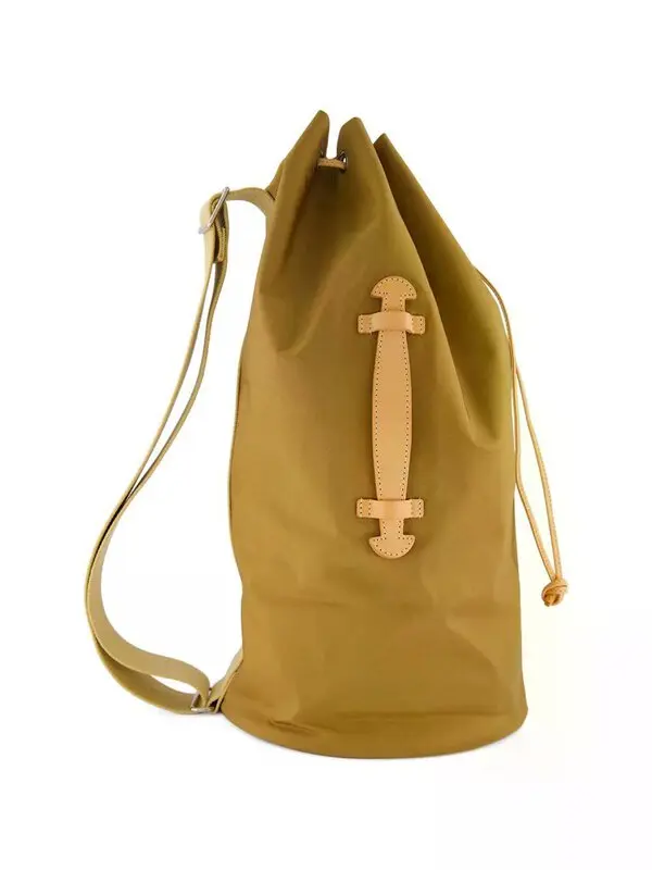 Auralee Aeta Drawstring Backpack - Green
