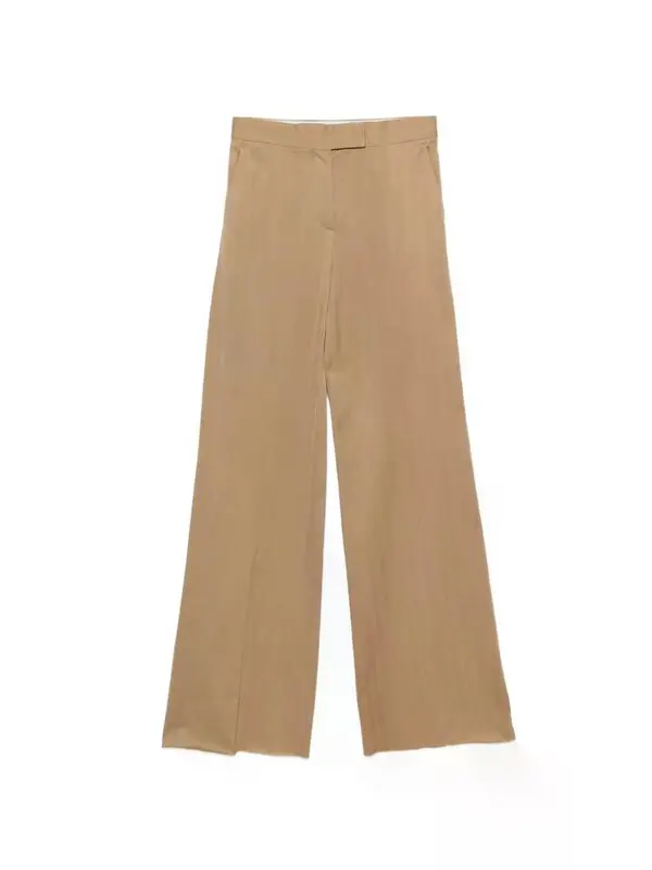 Max Mara Mxmoliato Palazzo Pants - Neutrals