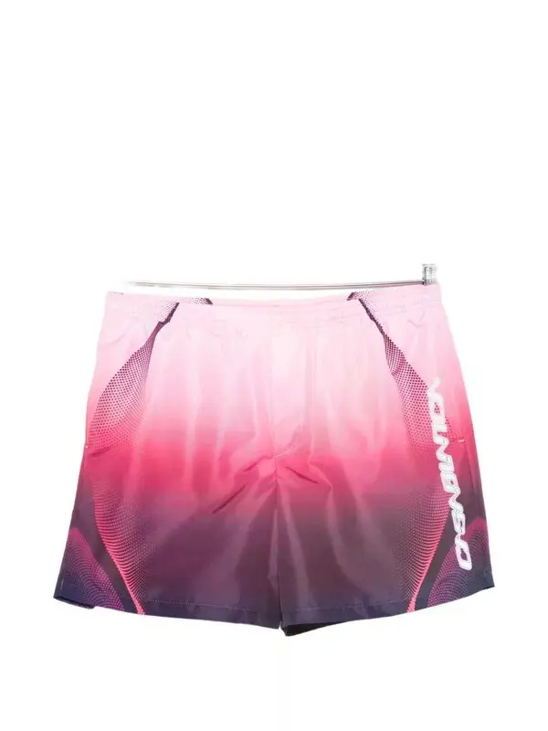 Casablanca Logo-print Swim Shorts - Pink