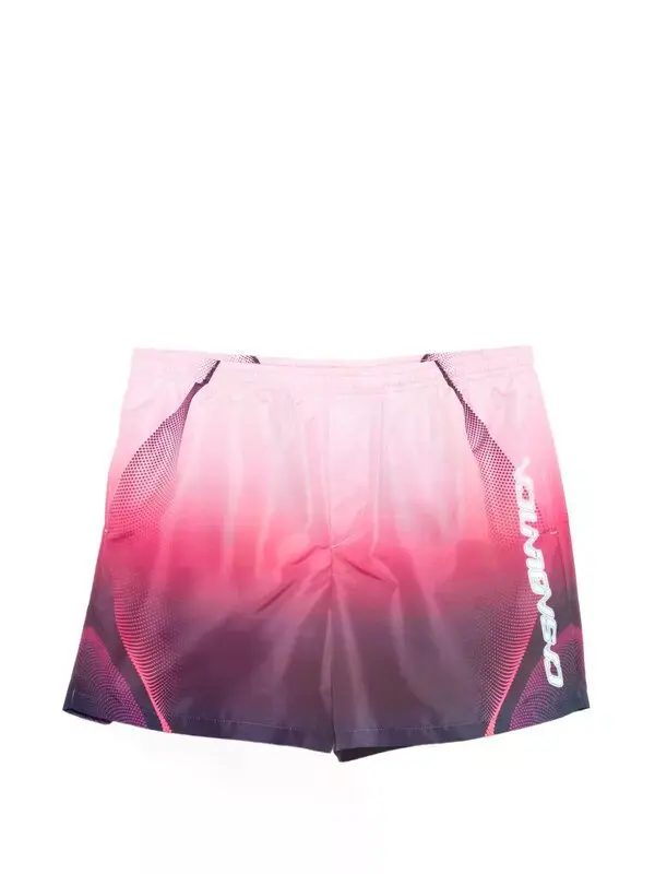 Casablanca Logo-print Swim Shorts - Pink