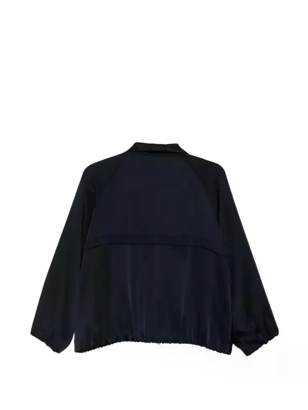 Antonelli Firenze Grace Raglan-sleeve High-neck Jacket - Blue