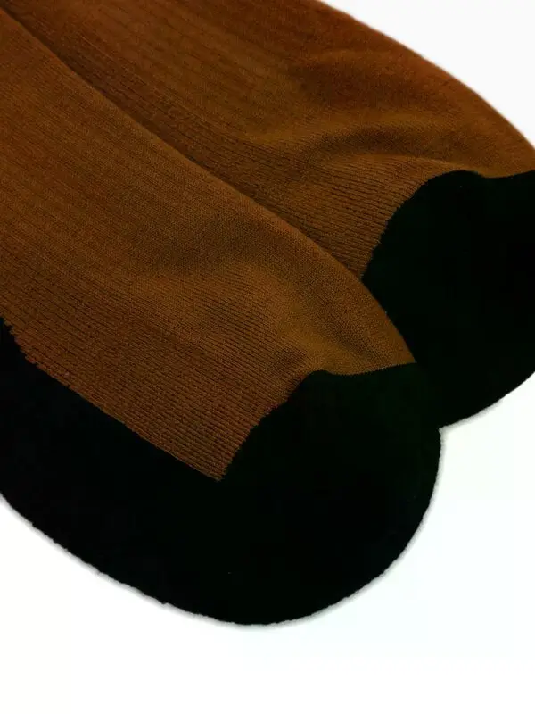 Zegna Logo-print Color-block Socks