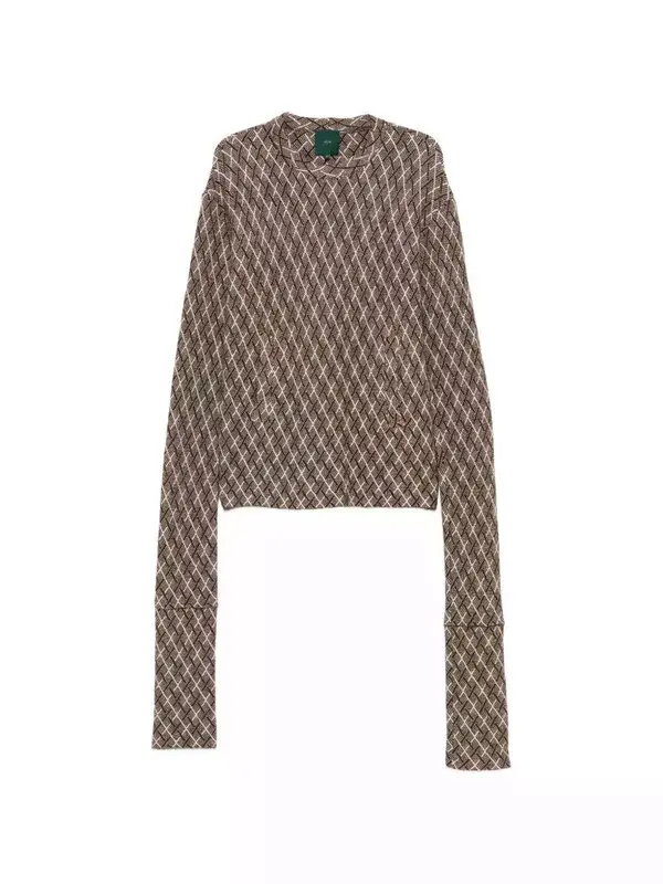 MAISON JEJIA Patterned Sweater
