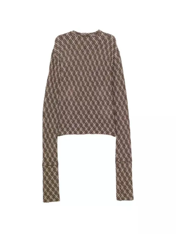 MAISON JEJIA Patterned Sweater