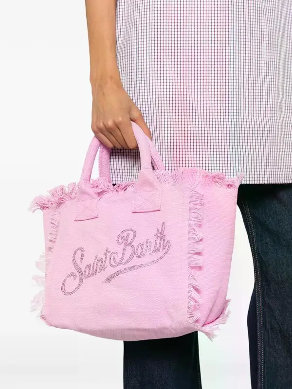MC2 SAINT BARTH Frayed Tote Bag - Pink