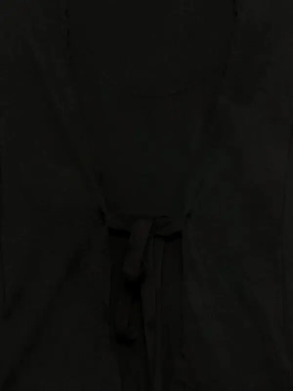 Masnada Ribbed Tie-front Cardigan