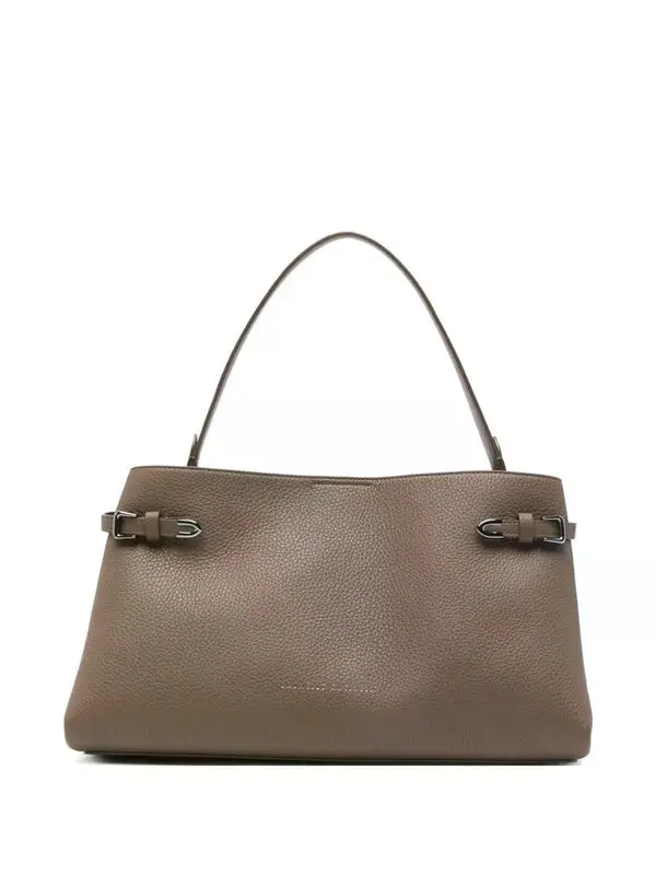 Brunello Cucinelli Pebble-leather Tote Bag - Brown