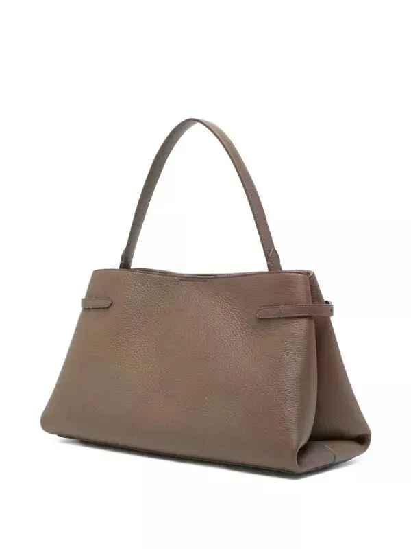 Brunello Cucinelli Pebble-leather Tote Bag - Brown