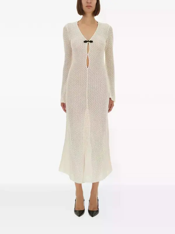 THE GARMENT Tanzania Crochet-knit Maxi Dress - Neutrals