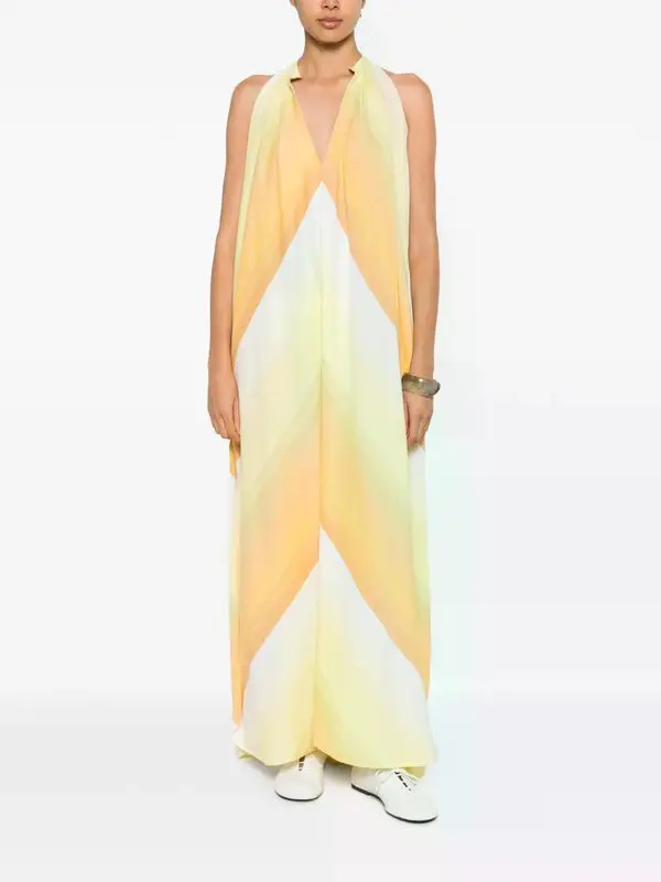 MARRAKSHI LIFE Halter-neck Dress - Yellow