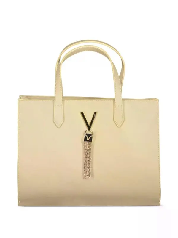 MARIO VALENTINO Divina V-logo Tote Bag - Neutrals