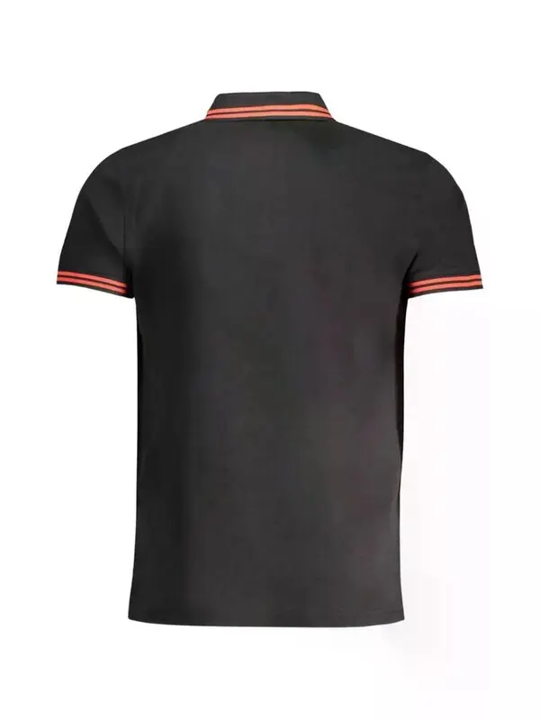 Roberto Cavalli Embroidered-logo Polo Shirt - Black