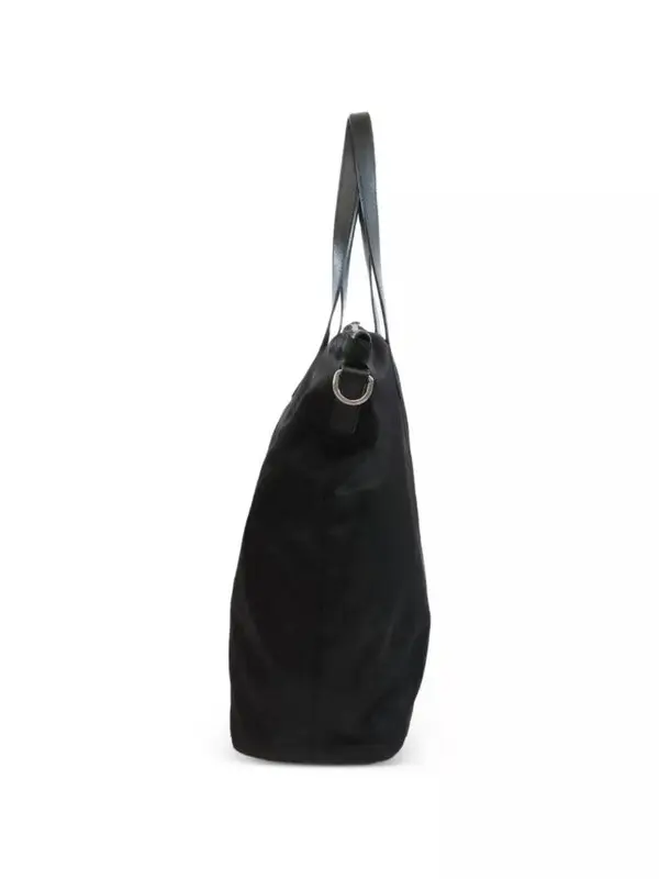 Prada Logo-triangle Tote Bag