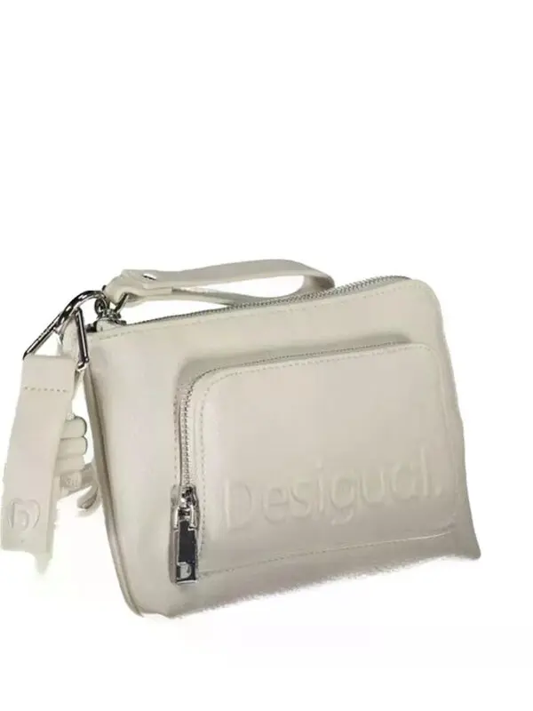 Desigual Logo-detail Crossbody Bag - Neutrals