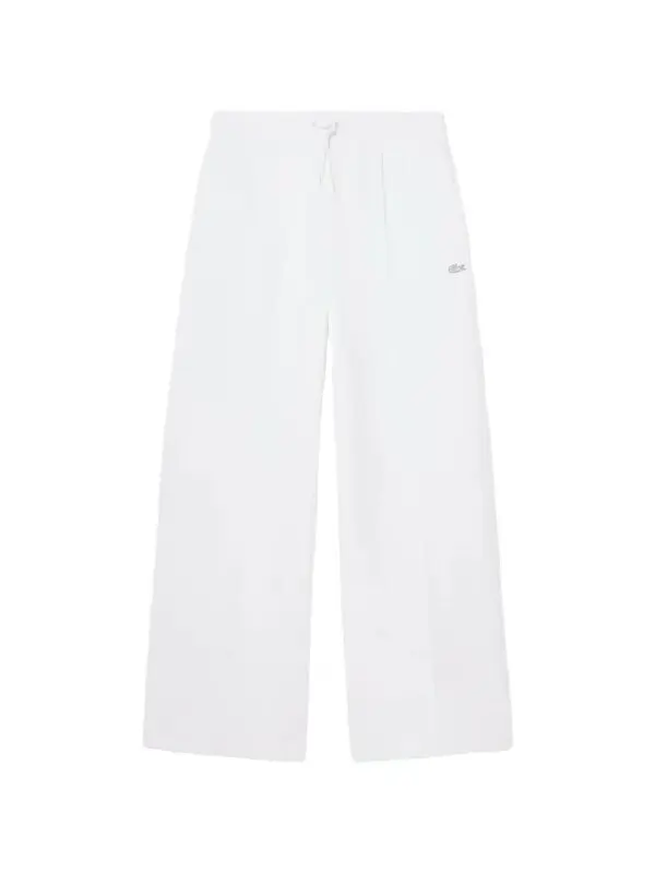Lacoste Logo-appliqué Drawstring Track Pants - White