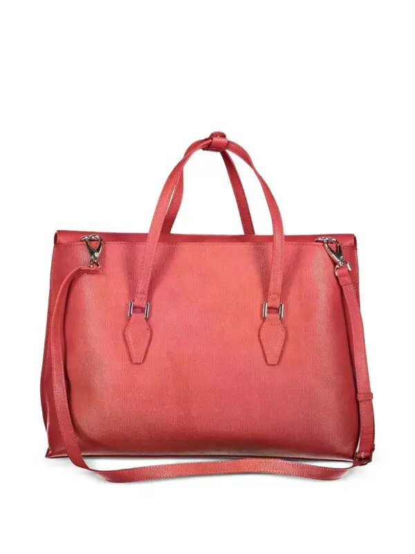 MARIO VALENTINO Foldover Tote Bag - Red