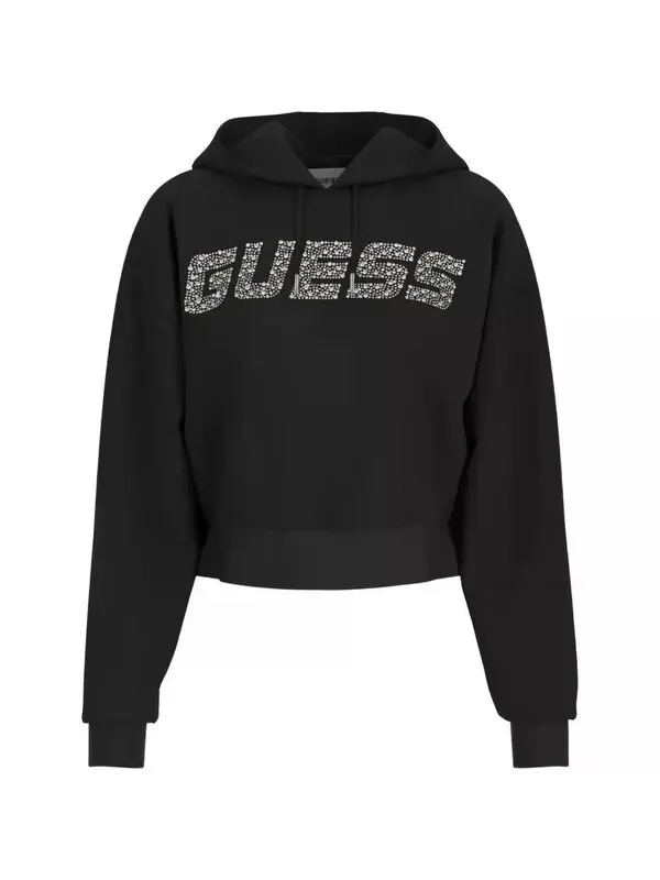 Guess Long-sleeve Hoodie - Black