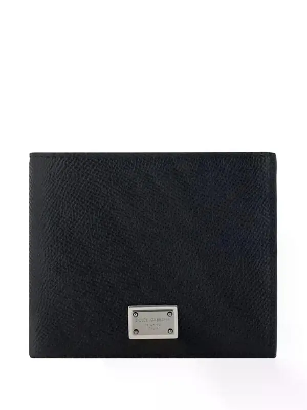 Dolce & Gabbana Logo-plaque Wallet - Black