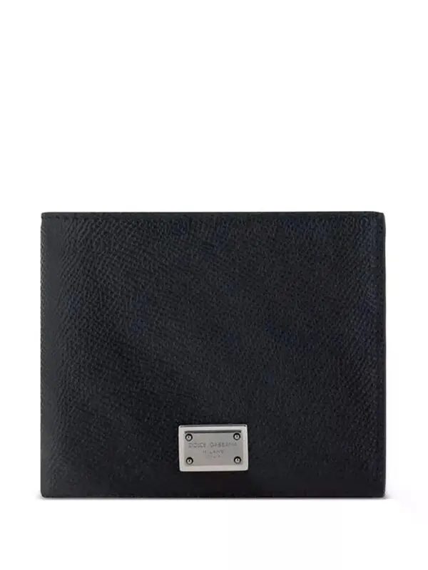 Dolce & Gabbana Logo-plaque Wallet - Black