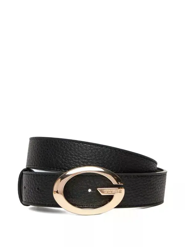 Guess Camden Logo-buckle Belt - Black