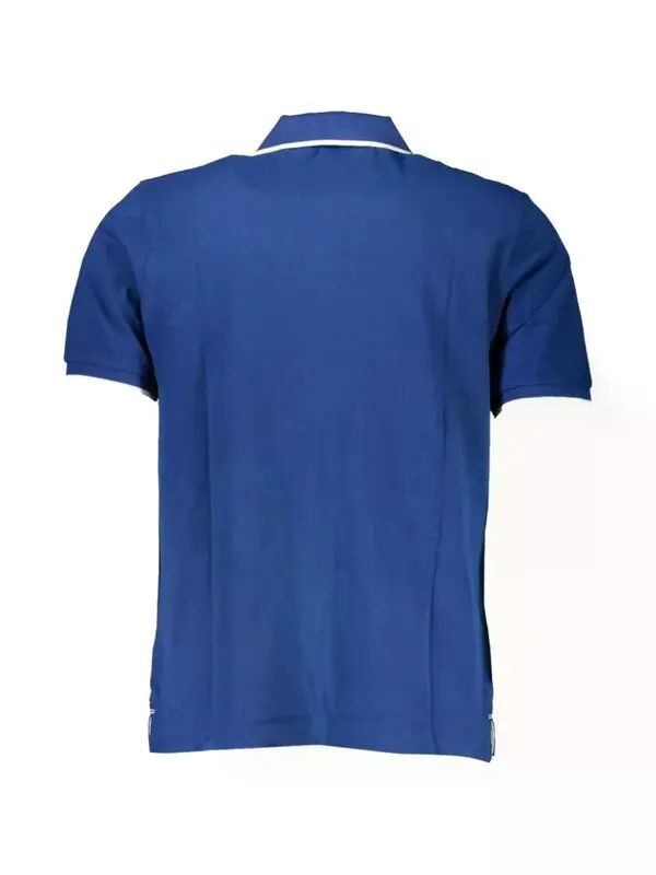 NORTH SAILS Logo-patch Cotton Polo Shirt - Blue