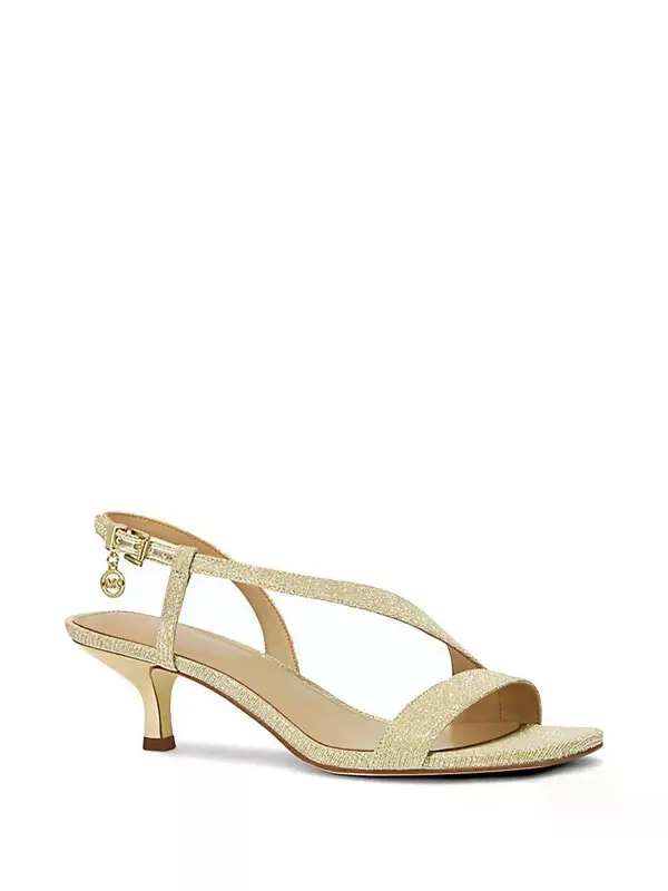 Michael Kors 50mm Jaida Sandals - Gold
