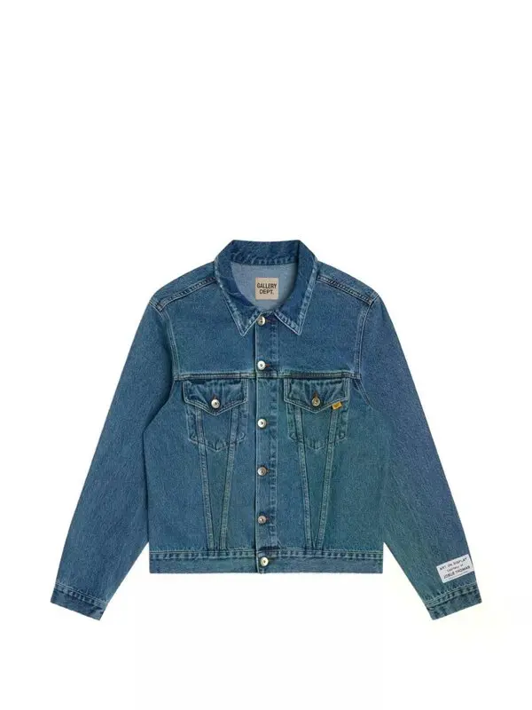 GALLERY DEPT. Andy Embroidered Logo Denim Jacket