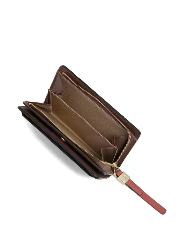 PIQUADRO Bifold Leather Wallet - Red