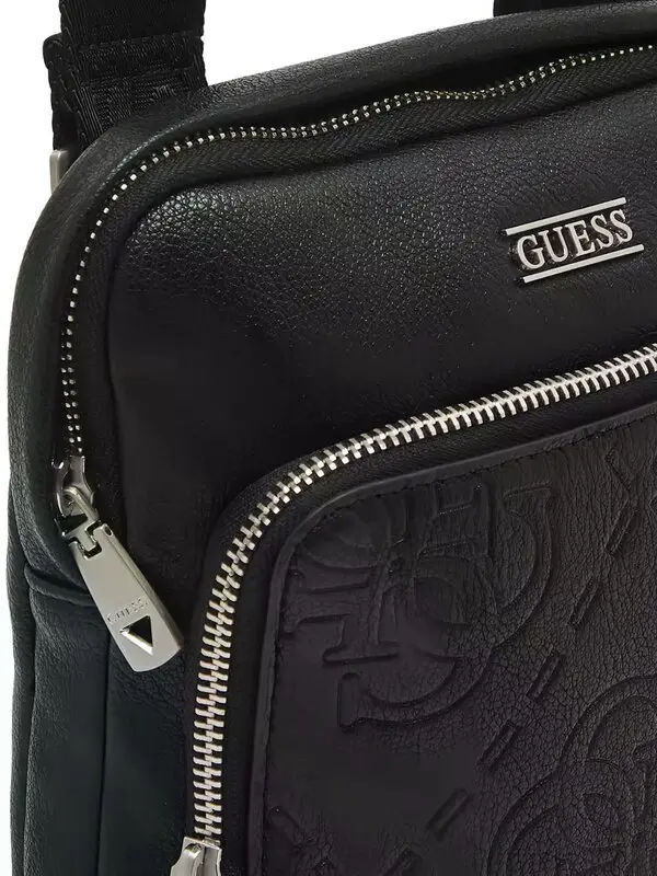 Guess Boston Logo-plaque Messenger Bag