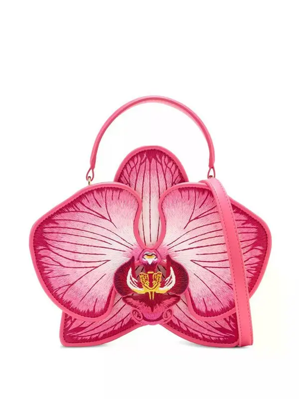 Jw Pei Flora Orchid-embroidered Tote